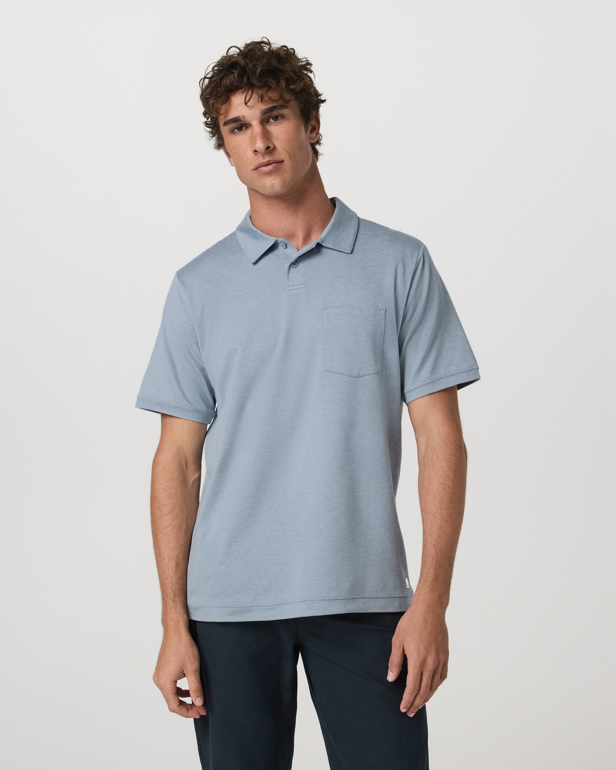 VUORI vuori short sleeve ponto performance polo